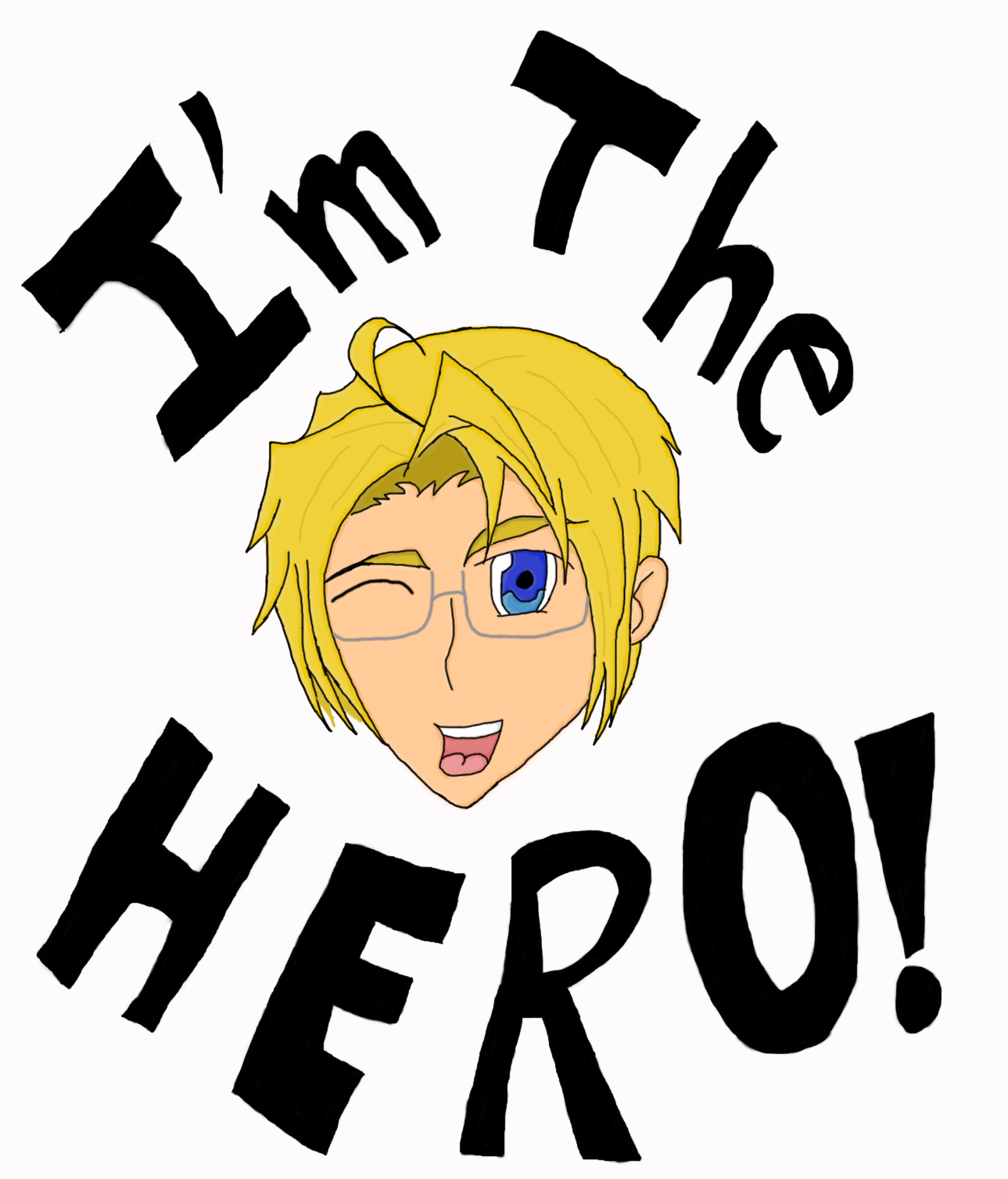 I'm the Hero! (digital edit) by SilverA95 on DeviantArt