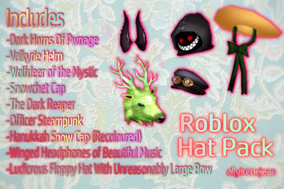 [MMD] Roblox Hat Pack by kilaroka on DeviantArt