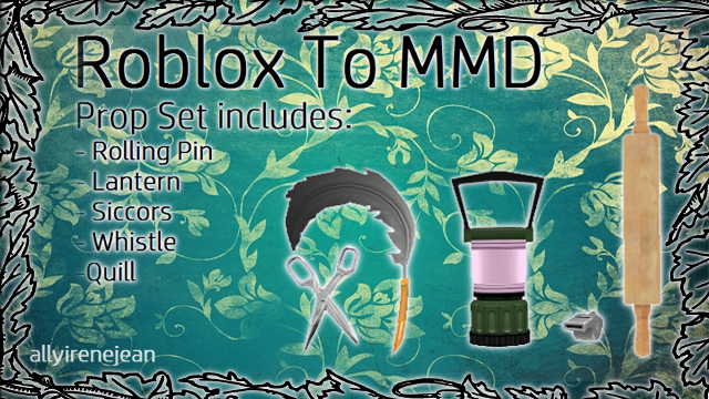 [Roblox To MMD] Random Props by kilaroka on DeviantArt