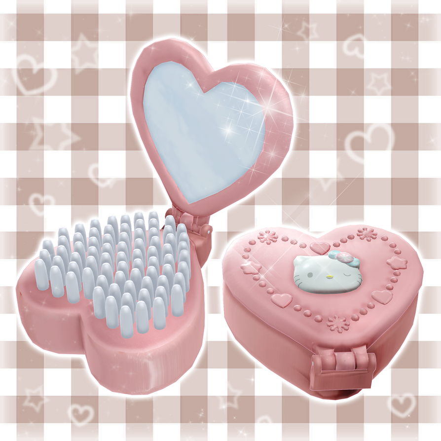 [MMD] Hello Kitty 2002 Pocket Mirror + DL! by kilaroka on DeviantArt