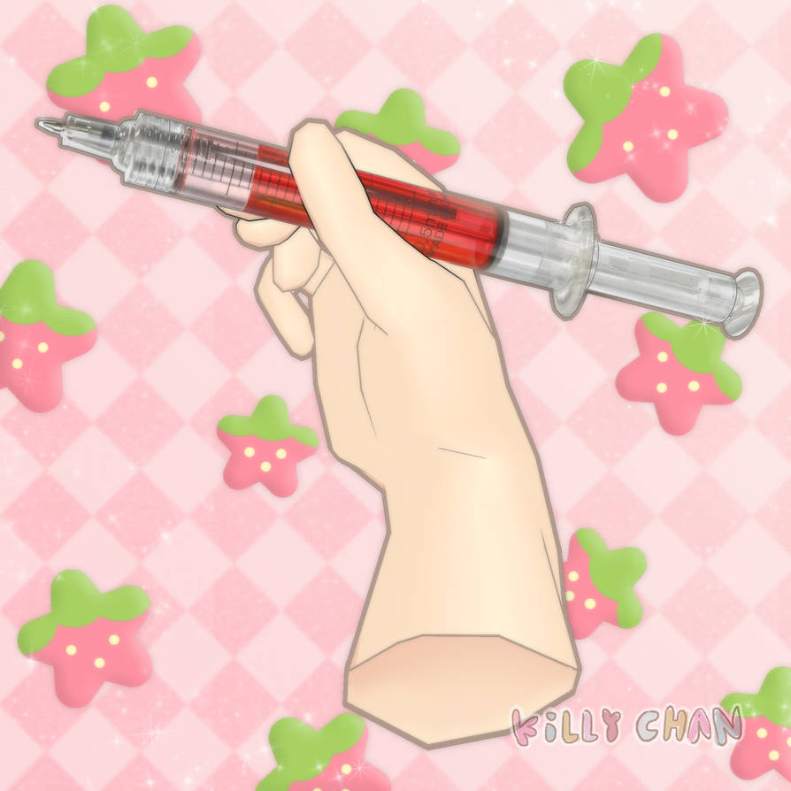 [MMD] Syringe Pen + DL! by kilaroka on DeviantArt