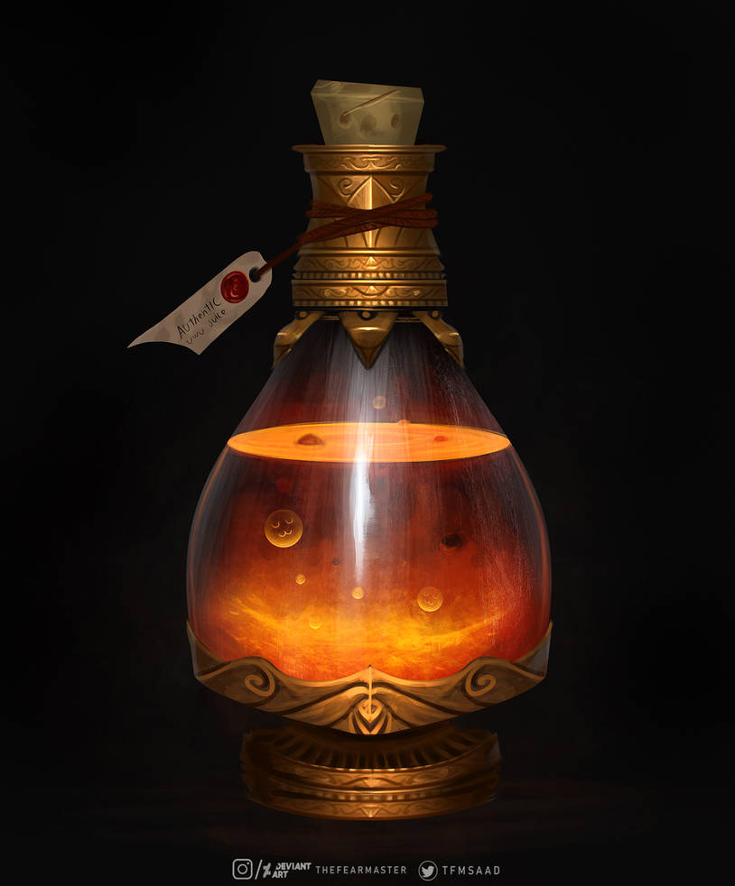 Potion of UwU + layered PSD by TheFearMaster on DeviantArt