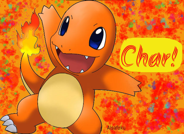 Charmander Drawing by Alsafoku by SakuraPokemon on DeviantArt