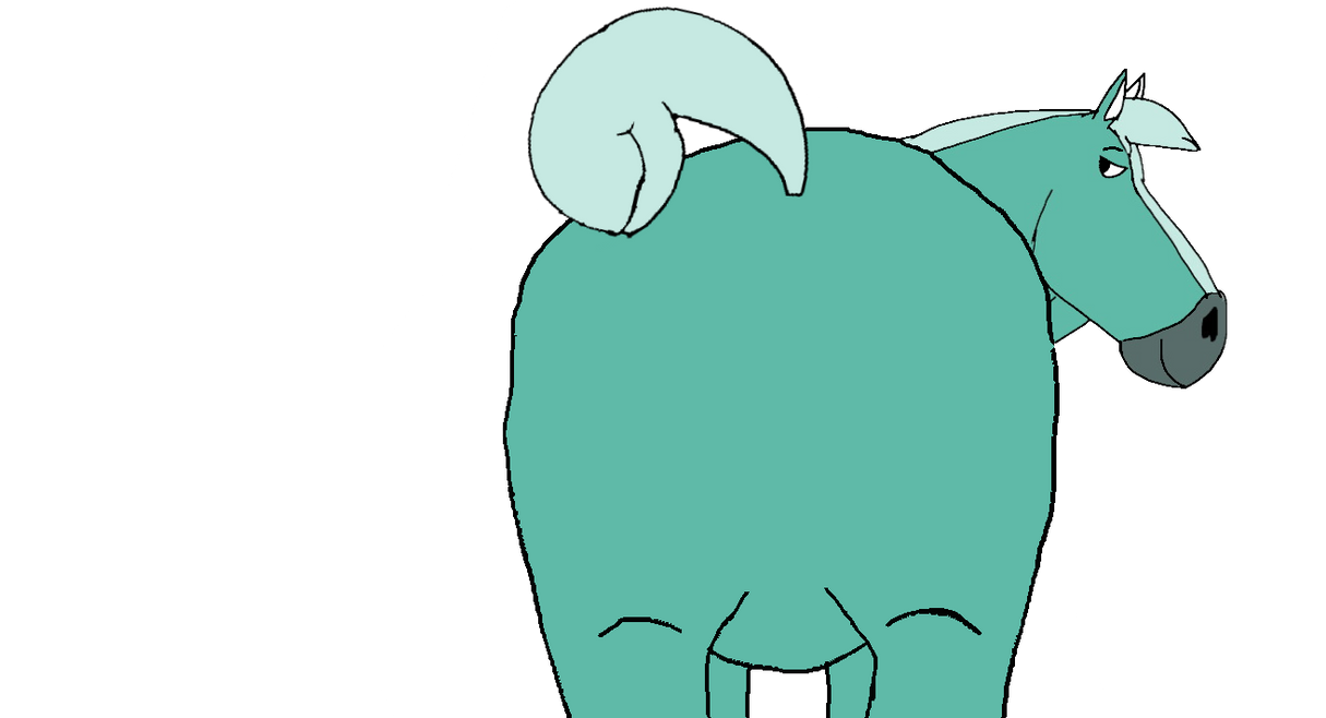 Horse (centaurworld) butt by Tatermater12 on DeviantArt