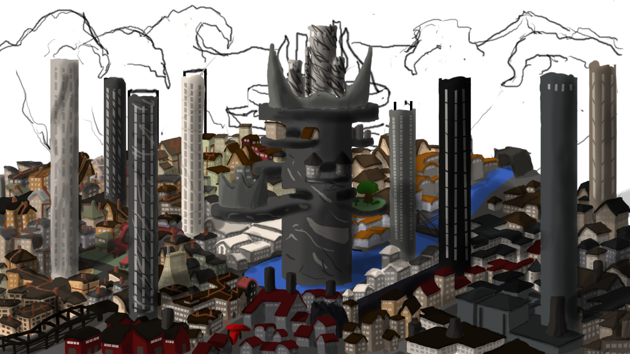 Earth City by miraiya on DeviantArt