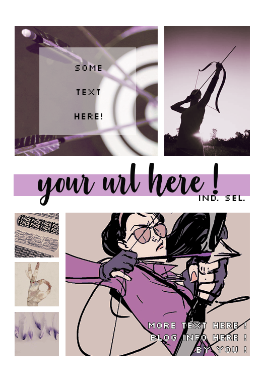 RP PROMO TEMPLATE 004 : ARCHER by gremlinrpgraphics on DeviantArt