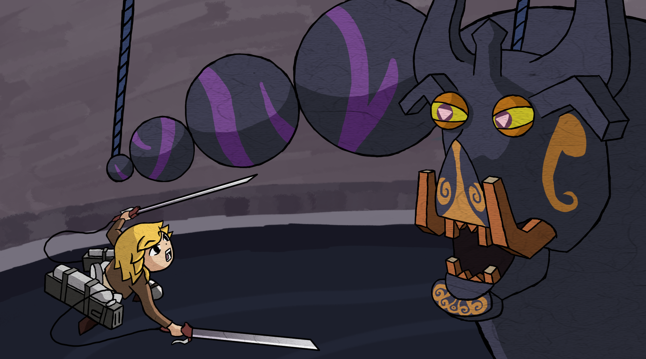 Attack on Puppet Ganon by VictorVonBonBon on DeviantArt
