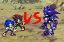 Sonic and Shadow vs Mecha sonic by solarheal9 on DeviantArt
