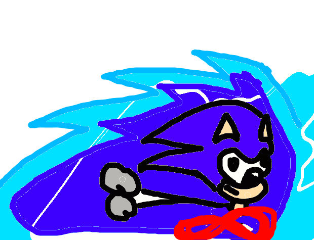 Sonic running by Somular101 on DeviantArt