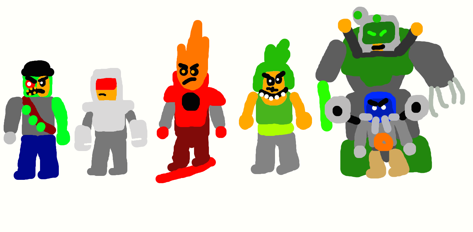 LEGO Ultra Agents Wave 1 Villains by BenTheFox1996 on DeviantArt