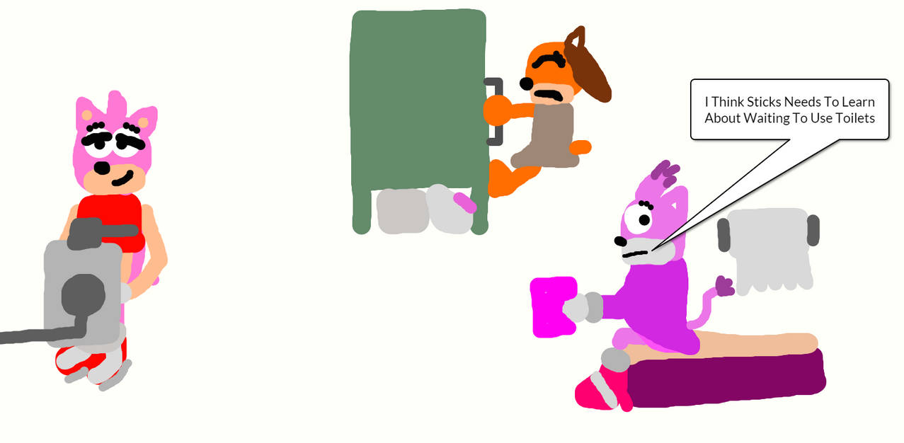 Girls Night In The Bathroom By Benthefox1996 On Deviantart