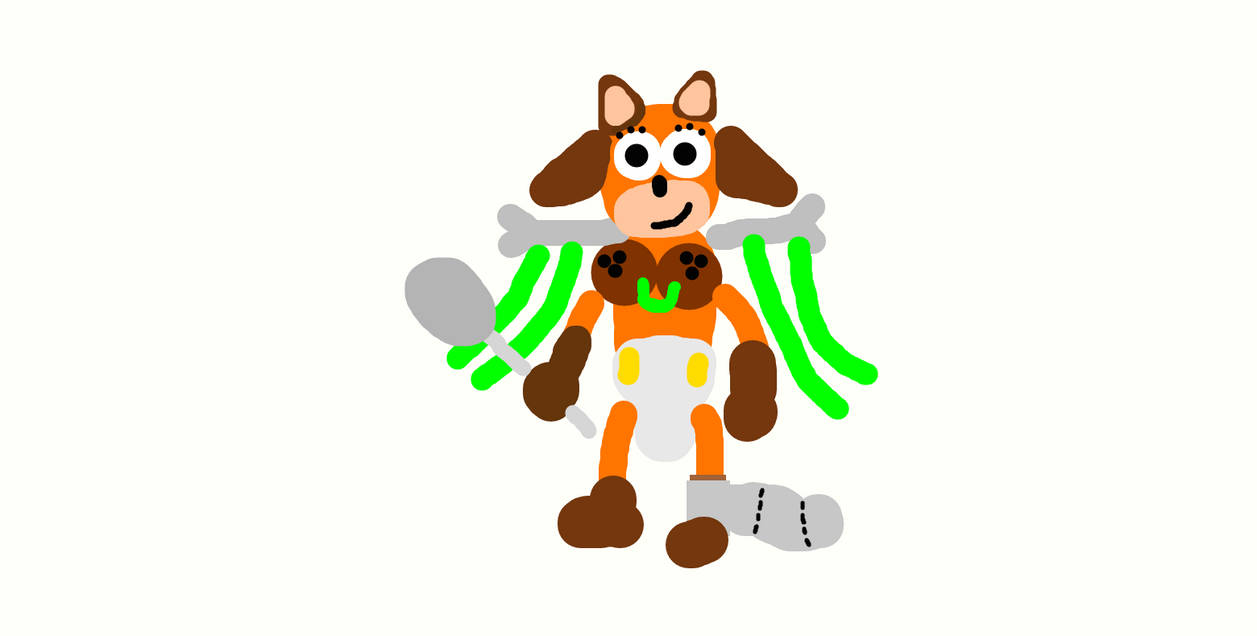 Sticks The Trash Goddess by BenTheFox1996 on DeviantArt