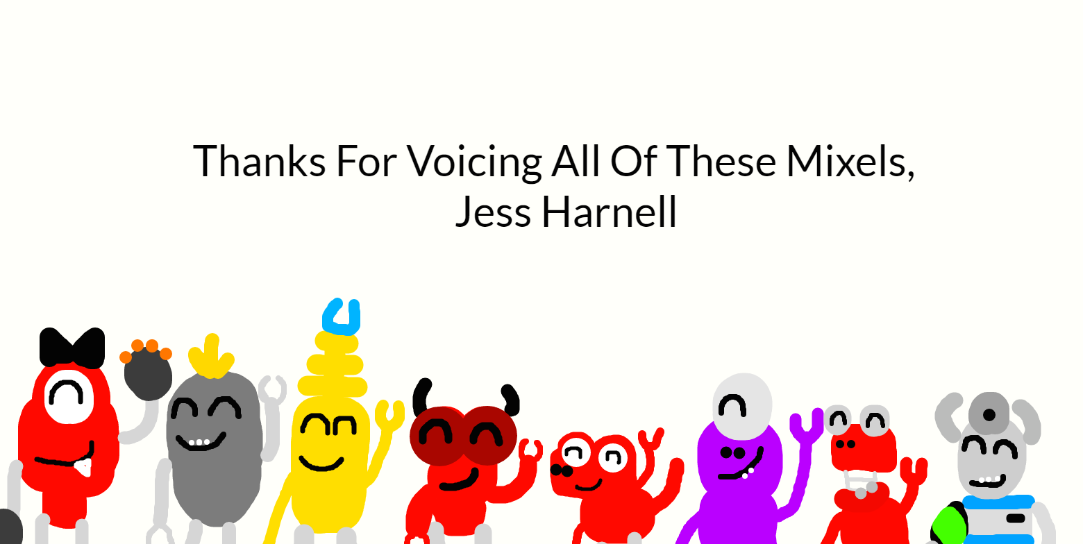 Goodbye Mixels (Jess Harnell) by BenTheFox1996 on DeviantArt