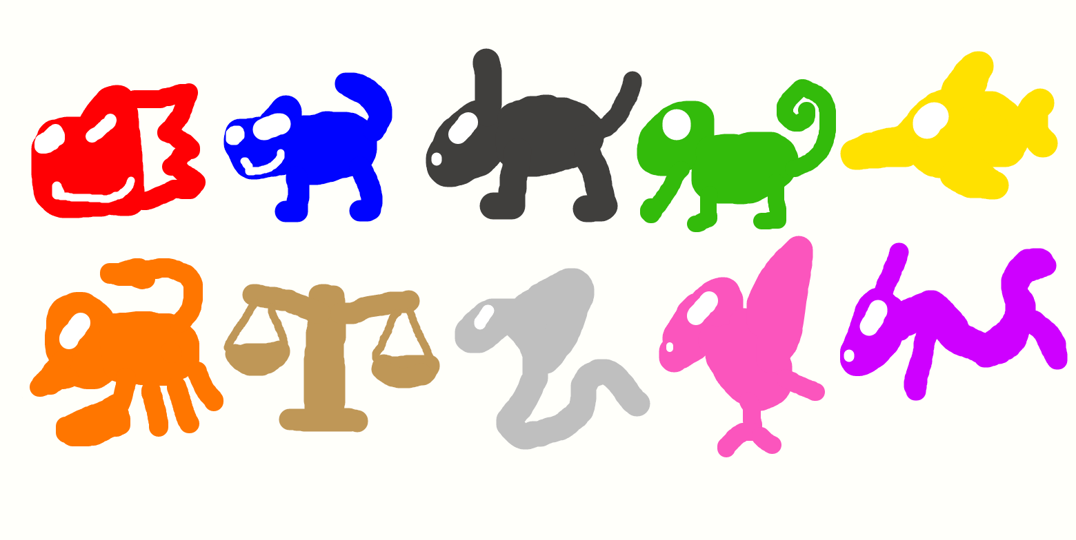 My Kyutama Symbols (Part 1) by BenTheFox1996 on DeviantArt