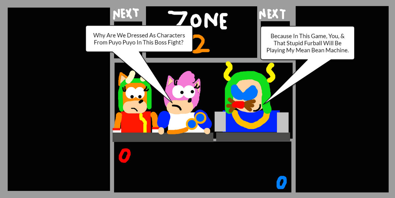 Amy Rose Mania: The Mean Bean Machine by BenTheFox1996 on DeviantArt