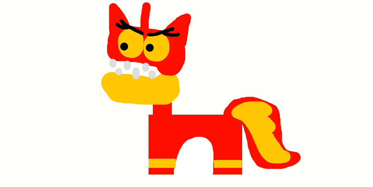 The Lego Movie Angry Kitty