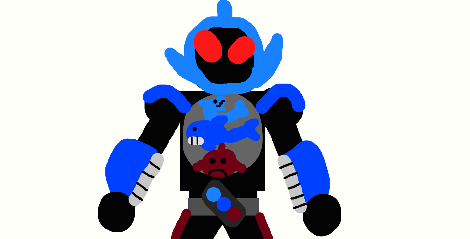 Kamen Rider OOO: Saramiuo Combo by BenTheFox1996 on DeviantArt