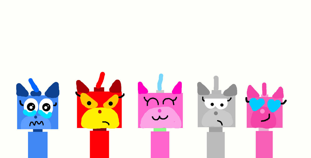 Unikitty's Emotions So Far... by BenTheFox1996 on DeviantArt