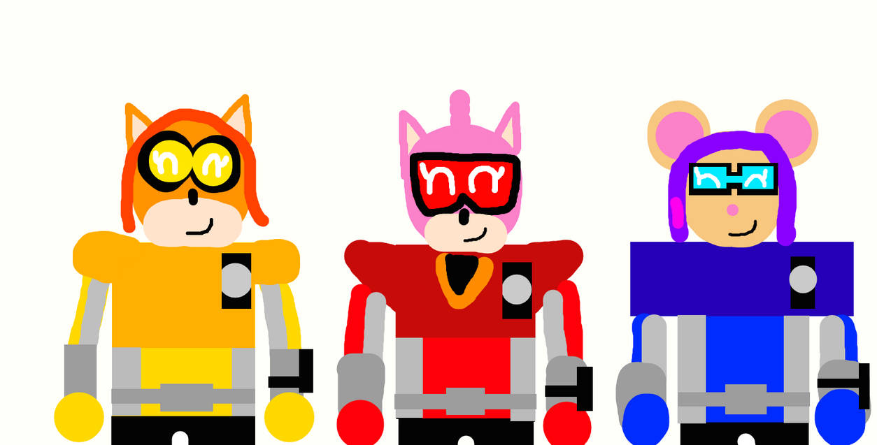 Busters, Ready... GO! (Final) by BenTheFox1996 on DeviantArt
