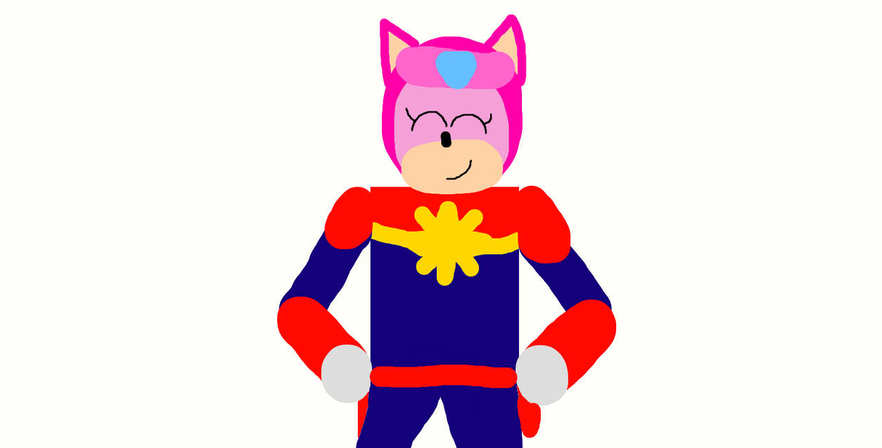 Polly Esther As Captain Marvel by BenTheFox1996 on DeviantArt