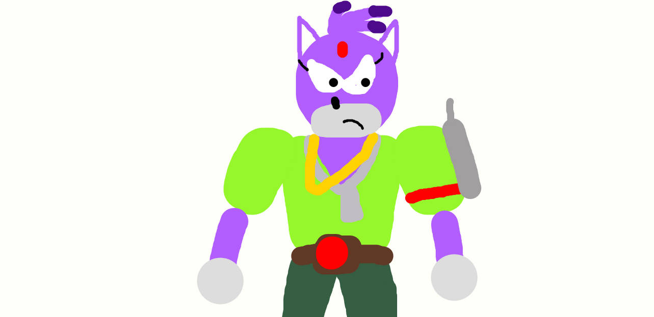 Blaze The Cat As Nick Nitro by BenTheFox1996 on DeviantArt