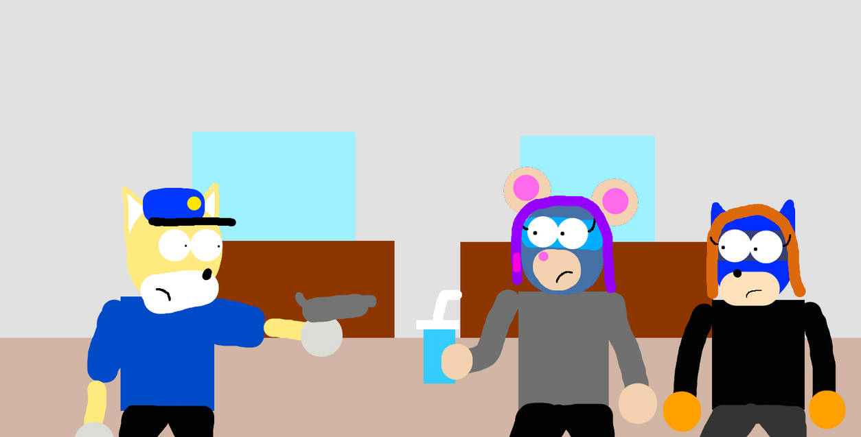 FREEZE! by BenTheFox1996 on DeviantArt