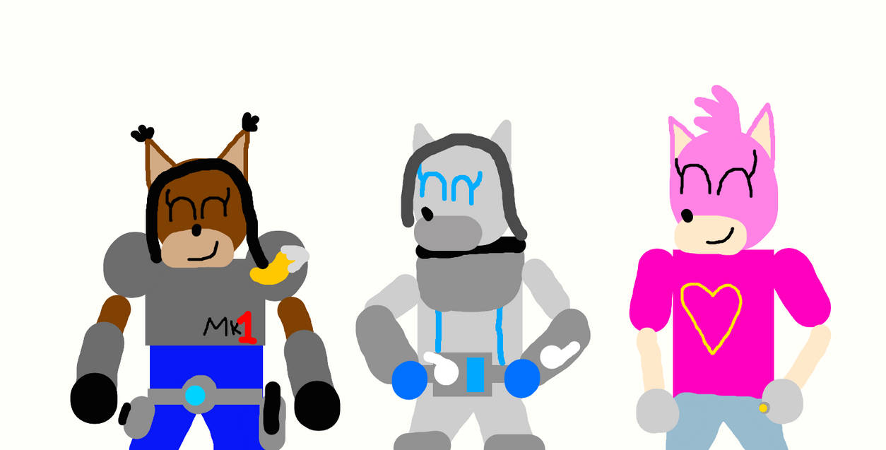 Triple Girl Power! by BenTheFox1996 on DeviantArt