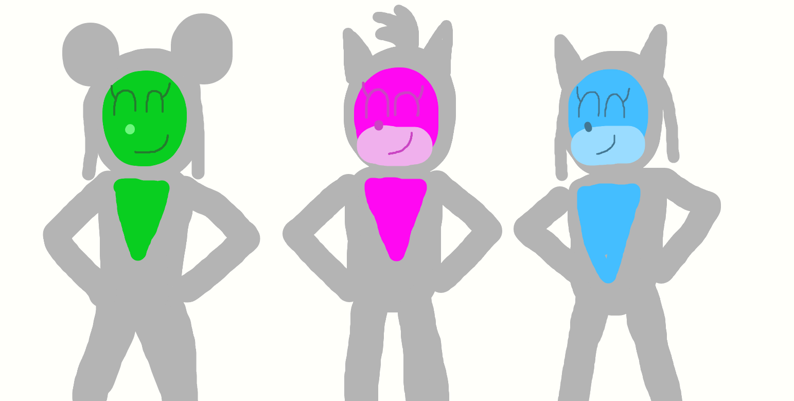 Amy, Stephanie, And Jeopardy In PPG Space Suits by BenTheFox1996 on ...