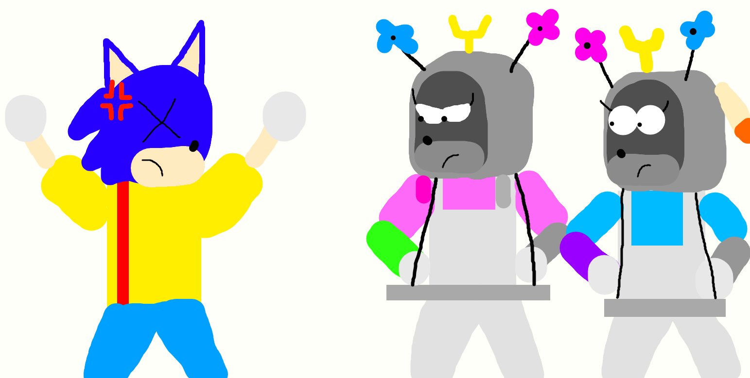 Hey, Hey, Hey, What Are You Doing!? by BenTheFox1996 on DeviantArt