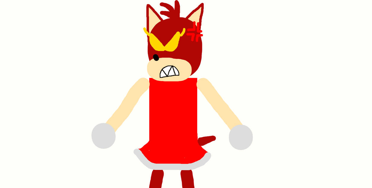 Anger-Influenced Amy Rose by BenTheFox1996 on DeviantArt
