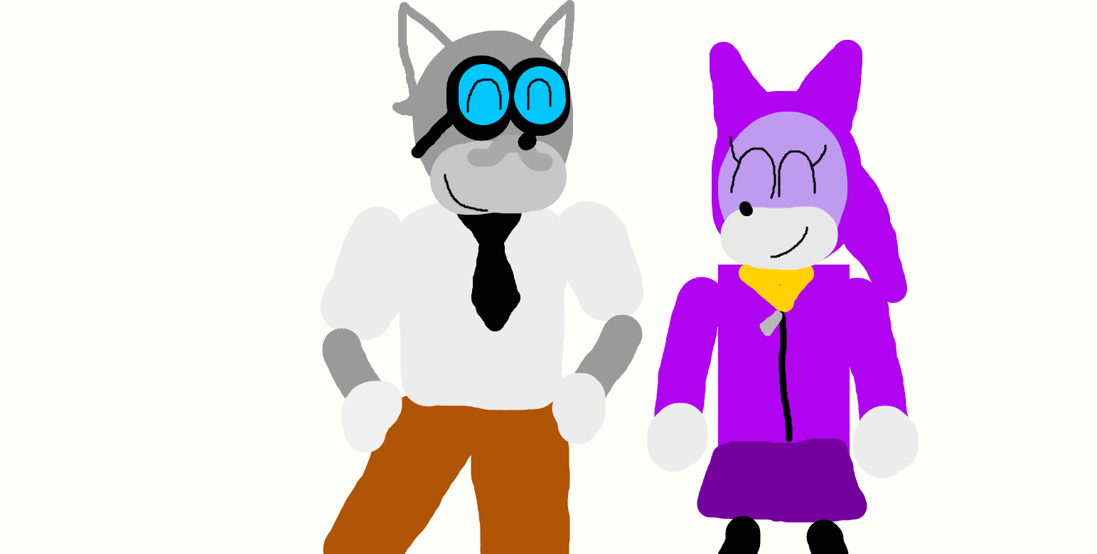 Batwolf And Her Father by BenTheFox1996 on DeviantArt