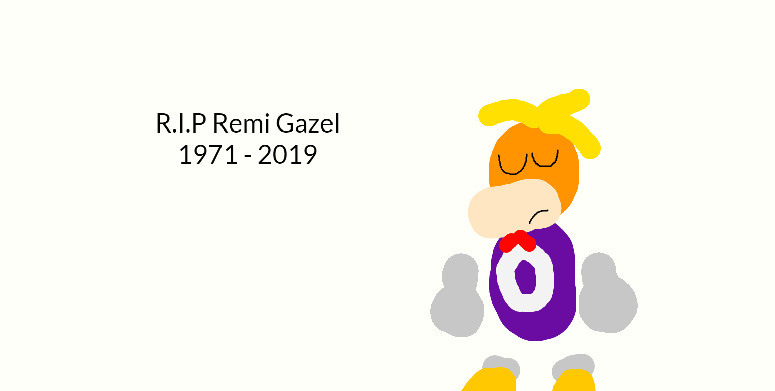 A Sad Loss For Rayman by BenTheFox1996 on DeviantArt