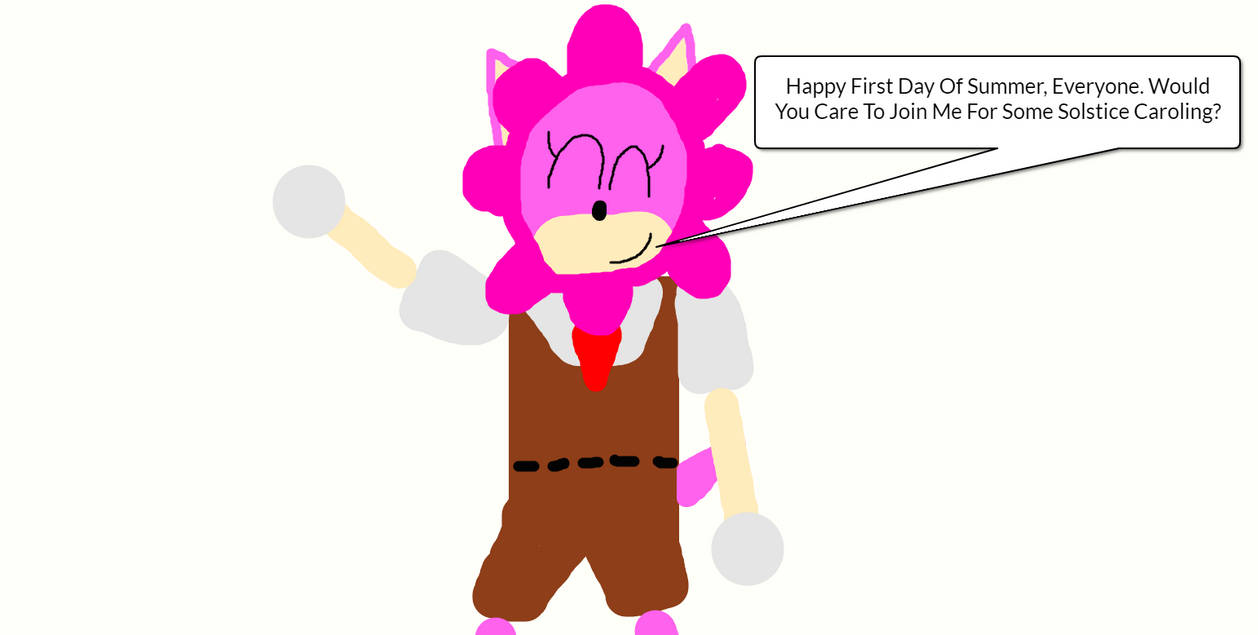 SB Amy Says: Happy First Day Of Summer! by BenTheFox1996 on DeviantArt
