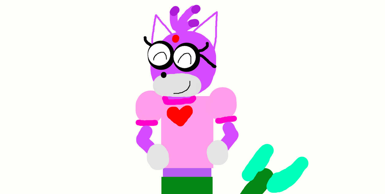 Blaze The Cat As Princess Mindy by BenTheFox1996 on DeviantArt