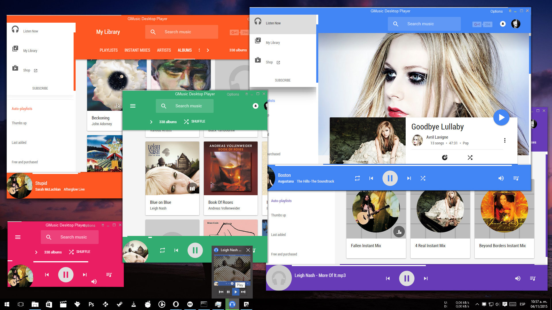 Google Music Desktop Player by vhanla on DeviantArt
