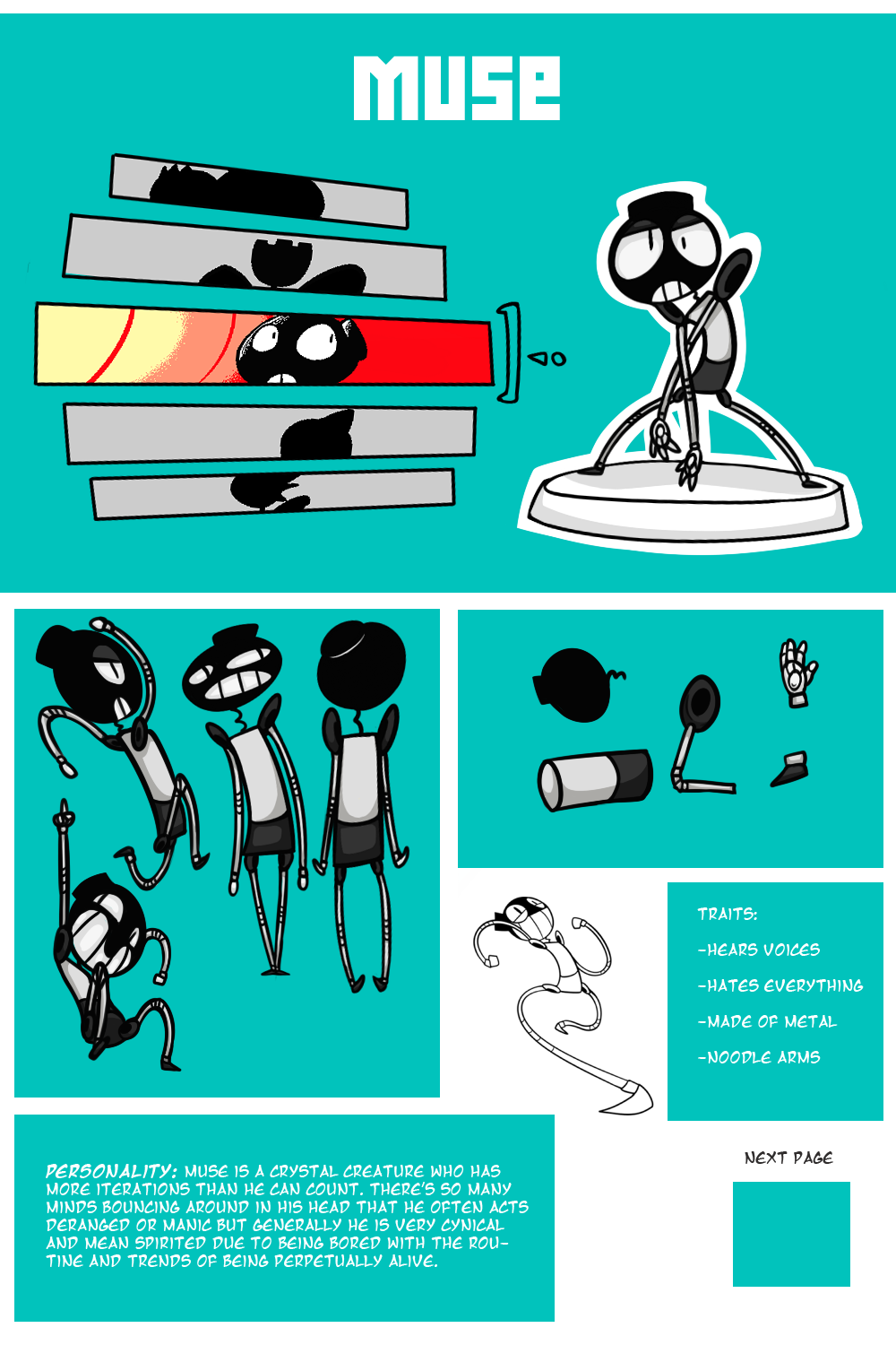 Muse Reference Sheet by MonoLore on DeviantArt