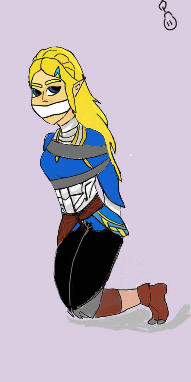 zelda tied up by primal14 on DeviantArt