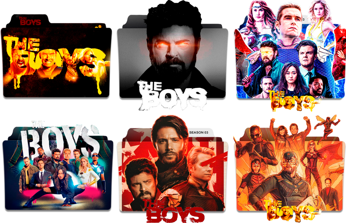 The Boys Season 3 Folder Icons by RandyCJ on DeviantArt