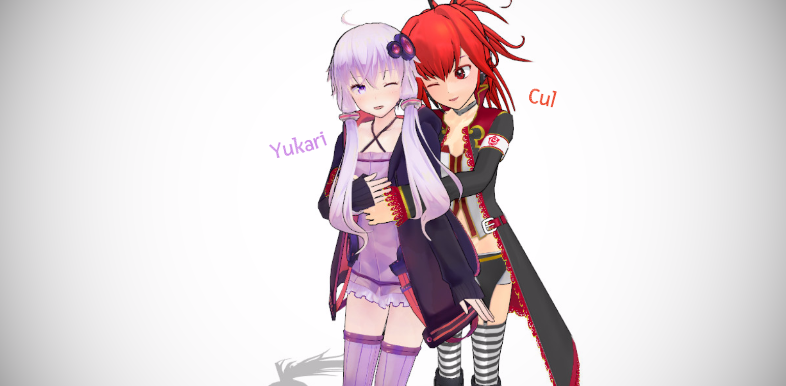 MMD : Two Best Friends. by marie-eve-chan on DeviantArt