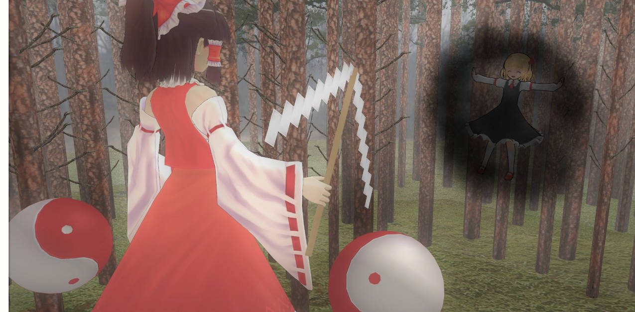 Touhou 6 : The Embodiment of Scarlet Devil stage 1 by marie-eve-chan on ...