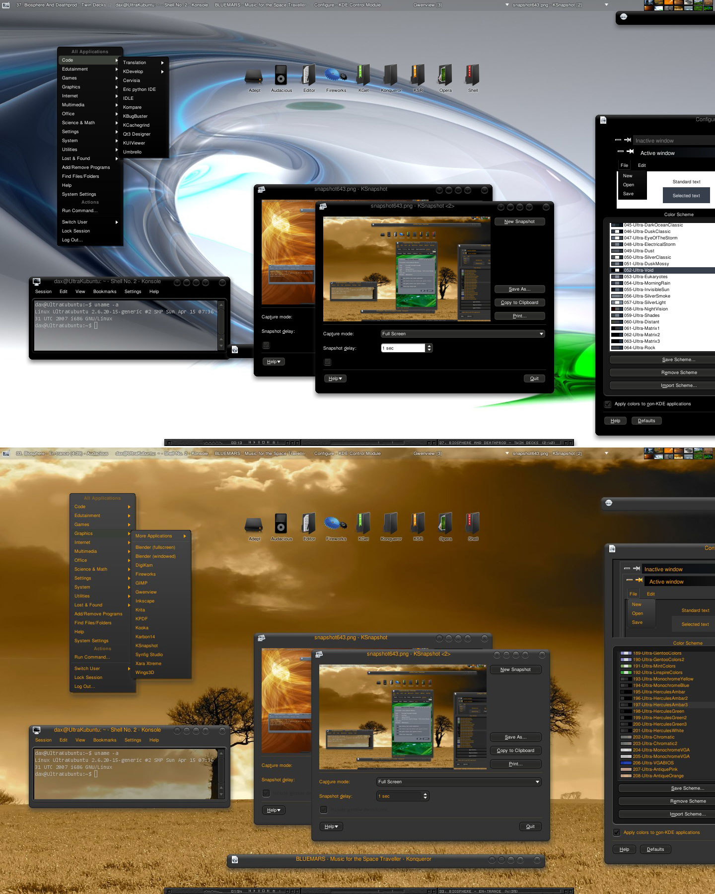 Ultra - 220 KDE3 Color Schemes by ultradax on DeviantArt