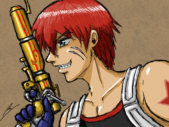 Gene Starwind Outlaw Star by borockman on DeviantArt