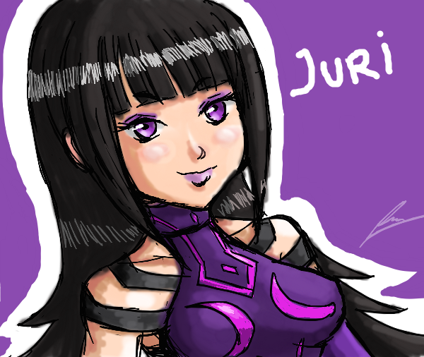 Han Juri kinda cute with long hair by borockman on DeviantArt