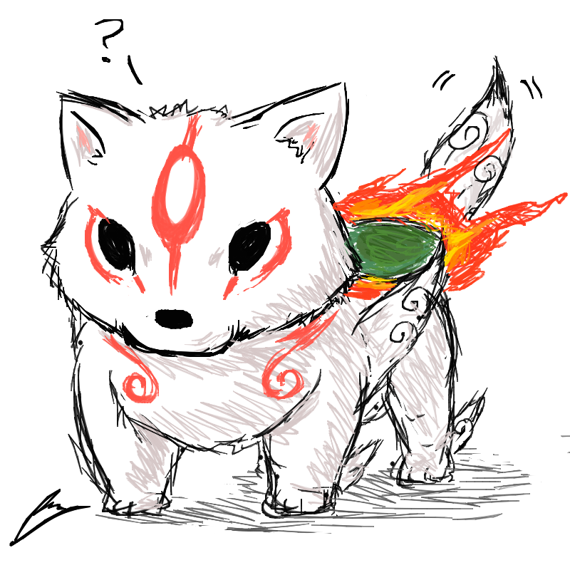 chibi amaterasu by borockman on DeviantArt
