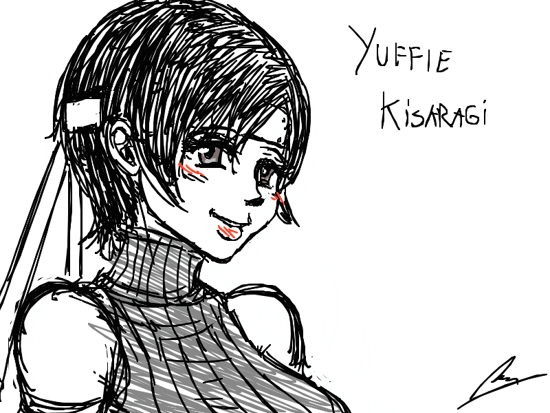 Yuffie random by borockman on DeviantArt