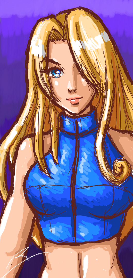 Samus Aran Metroid Fusion by borockman on DeviantArt