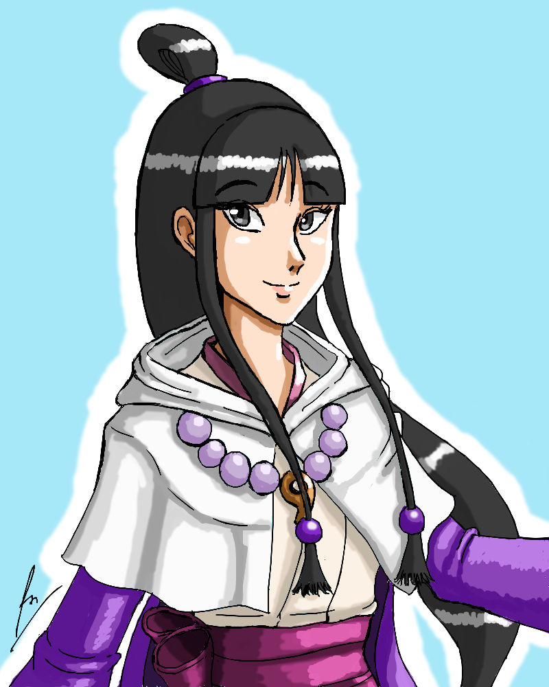 Maya Fey AA6 ver by borockman on DeviantArt