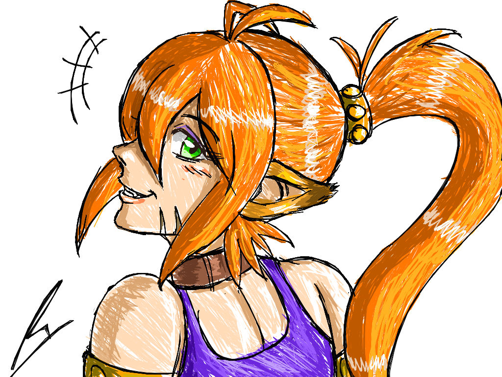 Katt ponytail by borockman on DeviantArt
