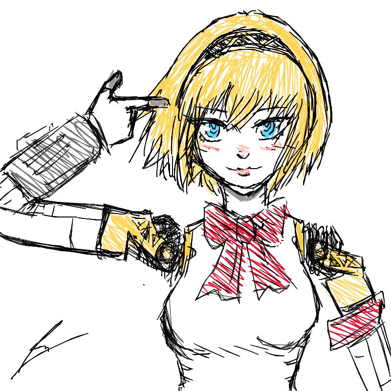 Aigis day by borockman on DeviantArt