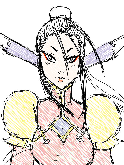 Ursula sketch BoF4 by borockman on DeviantArt